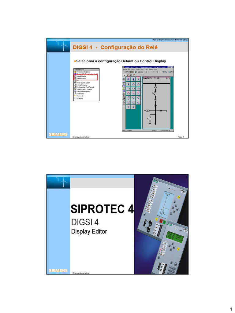 Configuração de Relés com DIGSI 4 | PDF | Informática
