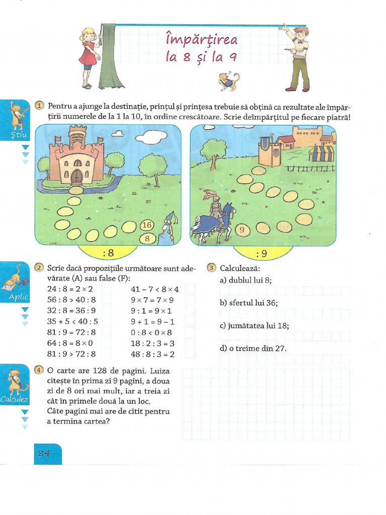 Fisa Impartire 8,9 | PDF