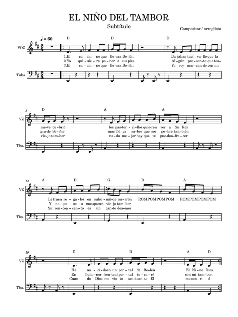 El Niño Del Tambor | PDF