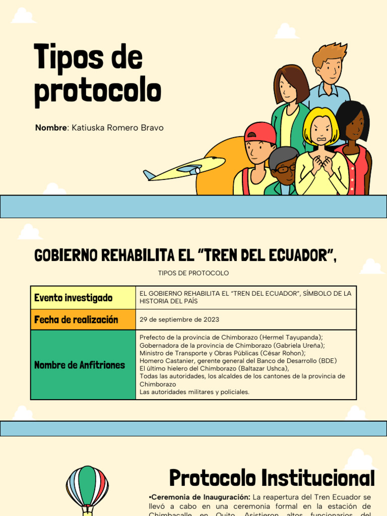 Clase práctica 3 - Tipos de protocolo - Katiuska Romero | PDF | Ecuador