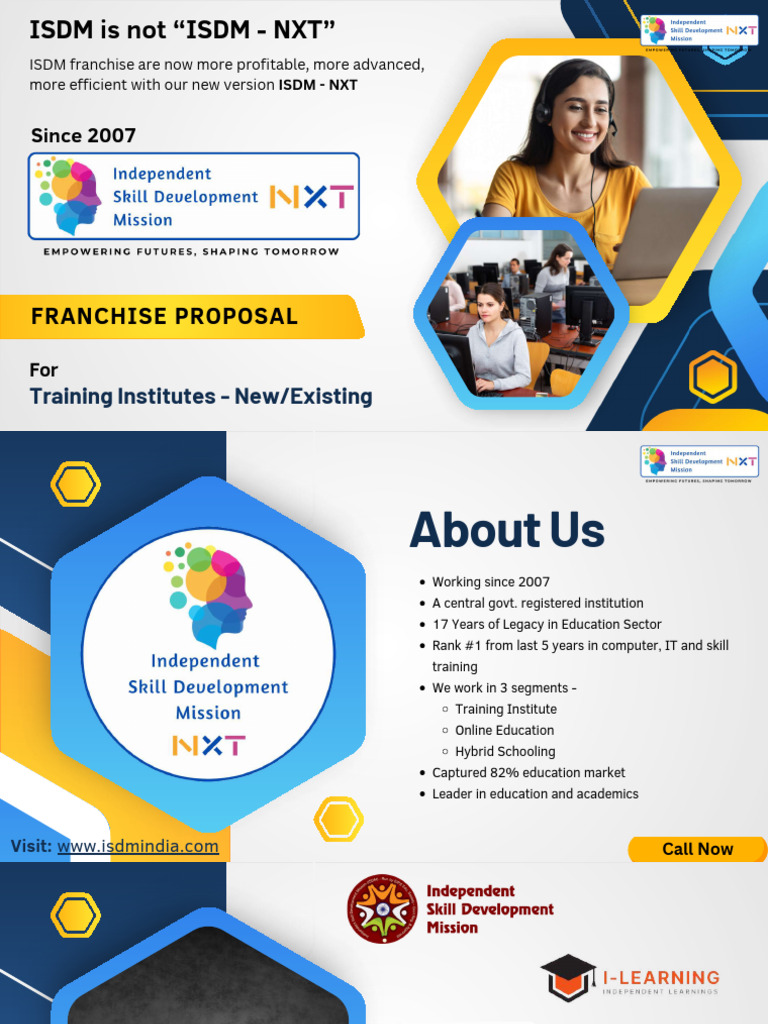 ISDM Franchise Proposal Overview | PDF | Franchising | Schools