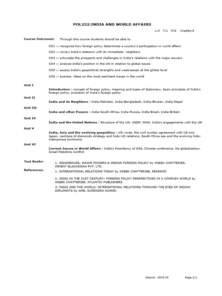 RDL Course Syl Lab Us New | PDF