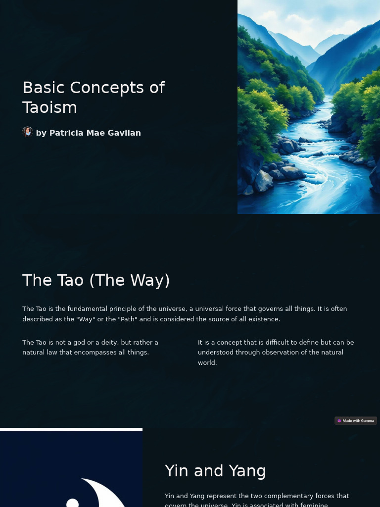 Essential Taoism Concepts Explained | PDF | Tao | Humility