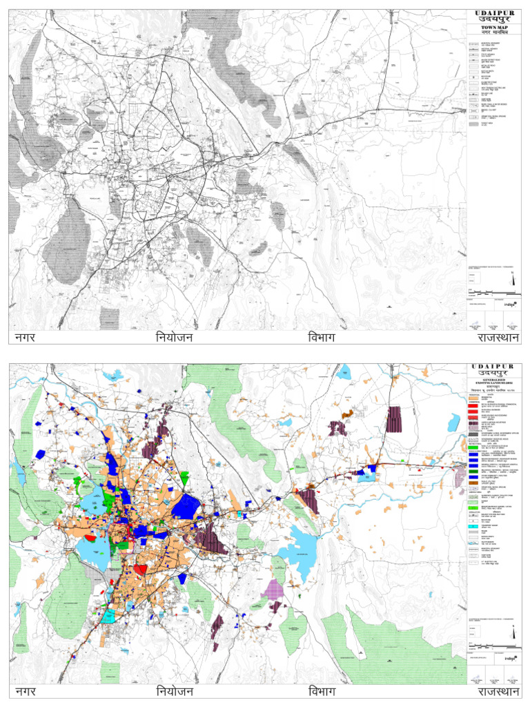 Udaipur PDF Maps | PDF