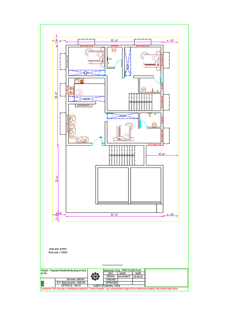 Moorthy Floor Plan - FF (OPT-5) - 1 | PDF