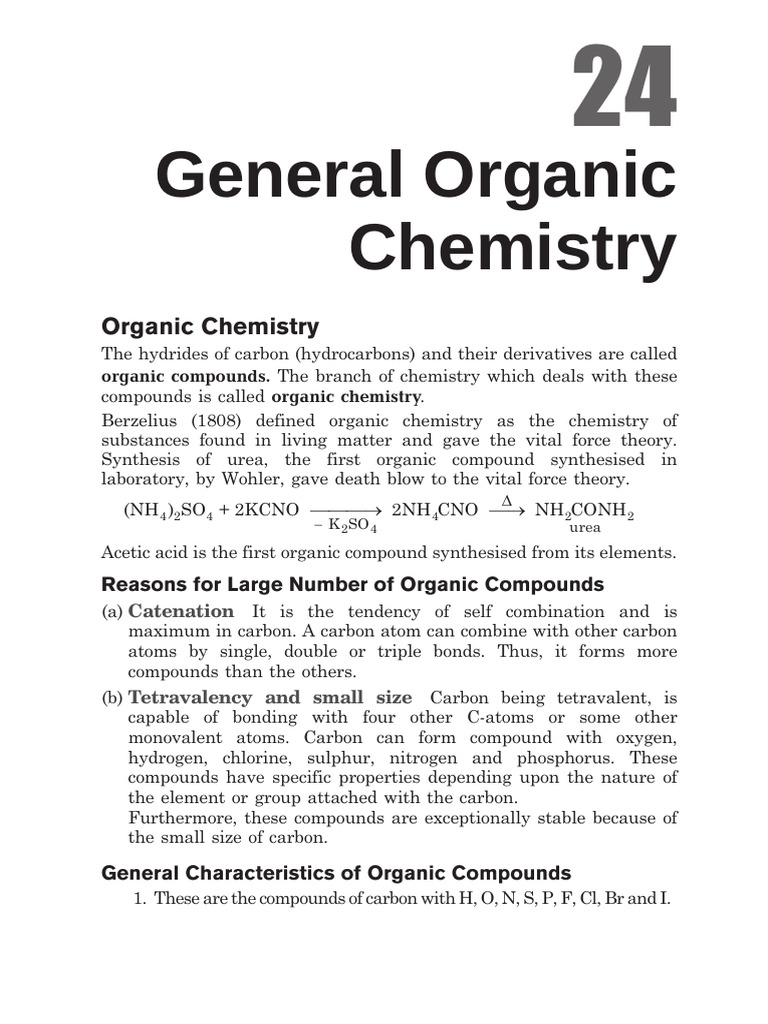12B. General Organic Chemistry | PDF | Isomer | Chemical Reactions
