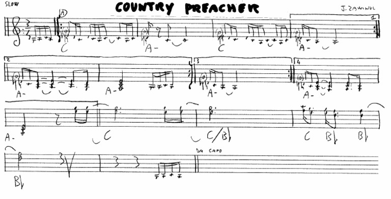 Country Preacher | PDF