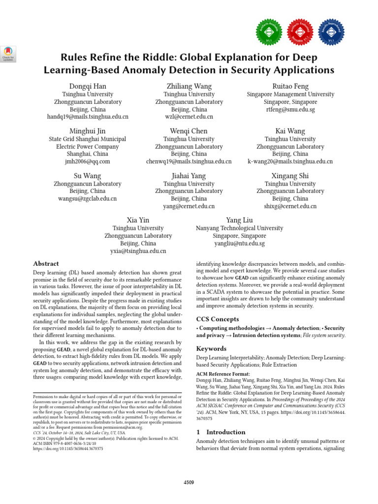 202410_exp_ccs_dl_anomaly_detection | PDF | Regression Analysis | Mean ...