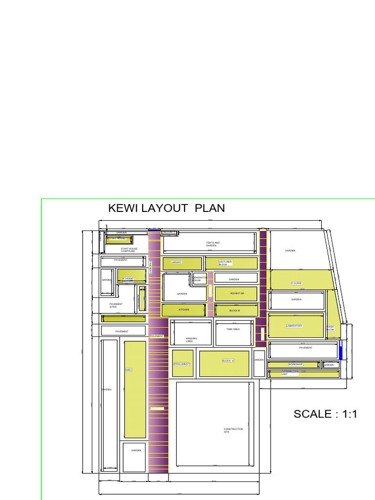 Kewi Layout Plan | PDF