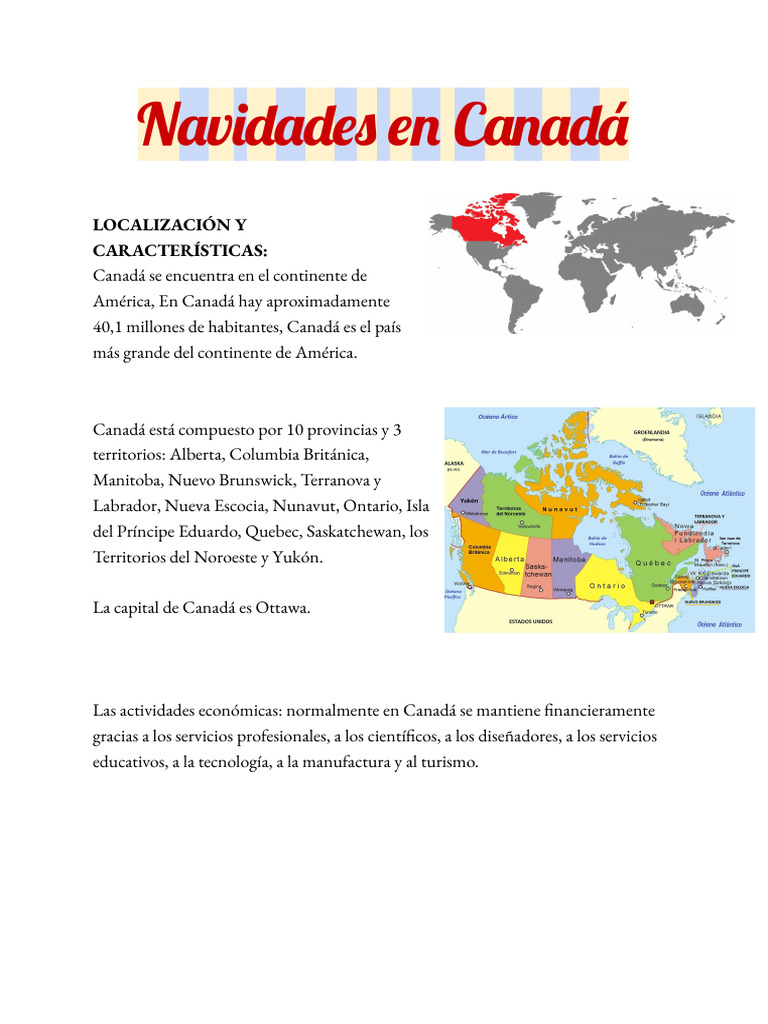 Navidad en Canadá: Guía Cultural | PDF | God Rest You Merry | Christmas ...