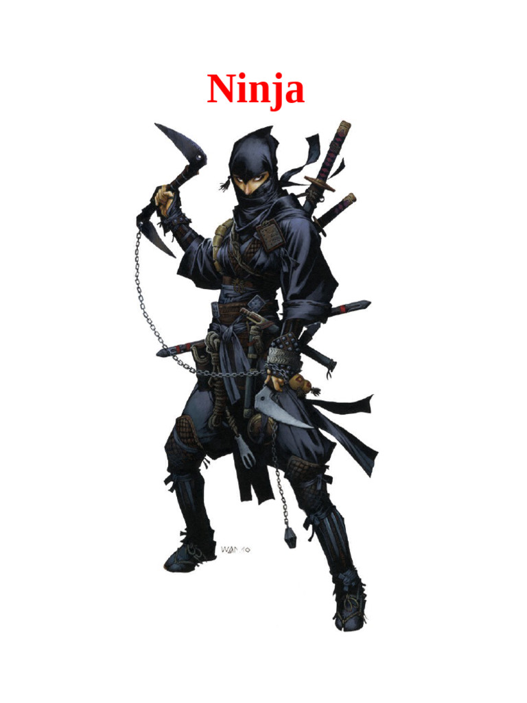 Ninja | PDF | Ninja