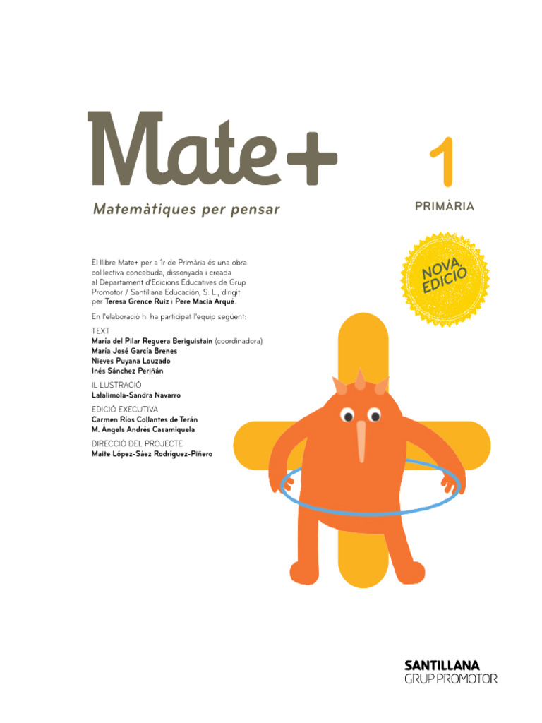 Mates 1r. Santillana | PDF