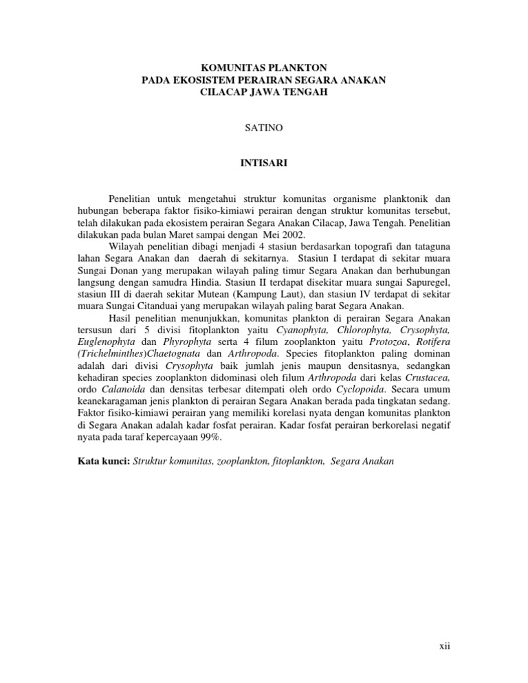 Intisari Laporan Penelitian | PDF