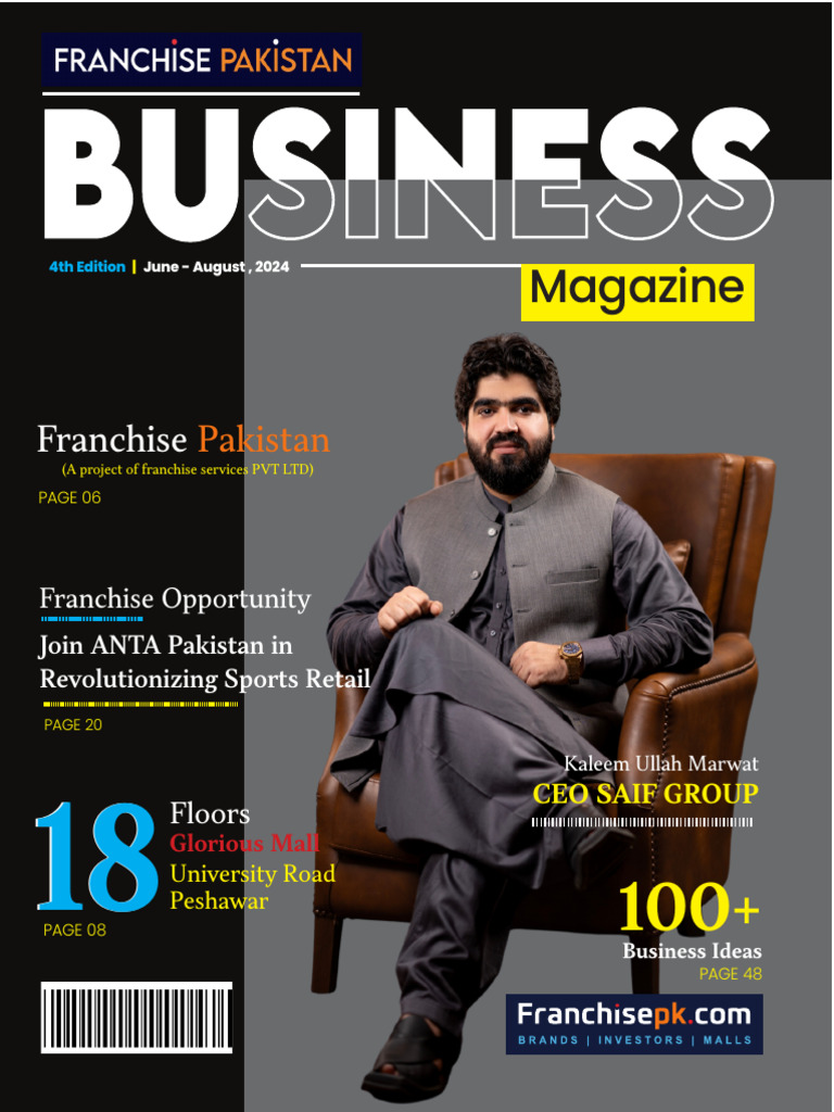 Franchise Opportunities in Pakistan | PDF | Franchising | Brand