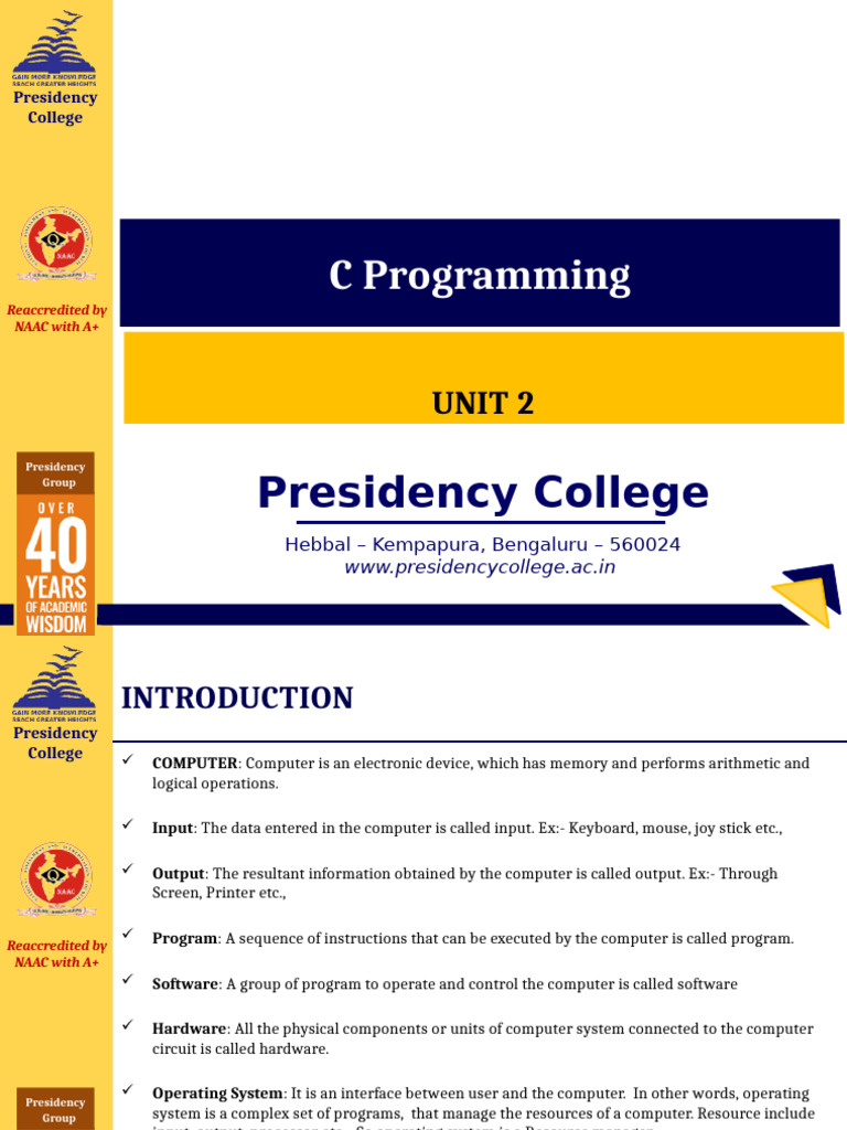 UNIT 2 | PDF | Computer Program | Programming UNIT 2 | PDF | Computer Program | Programming