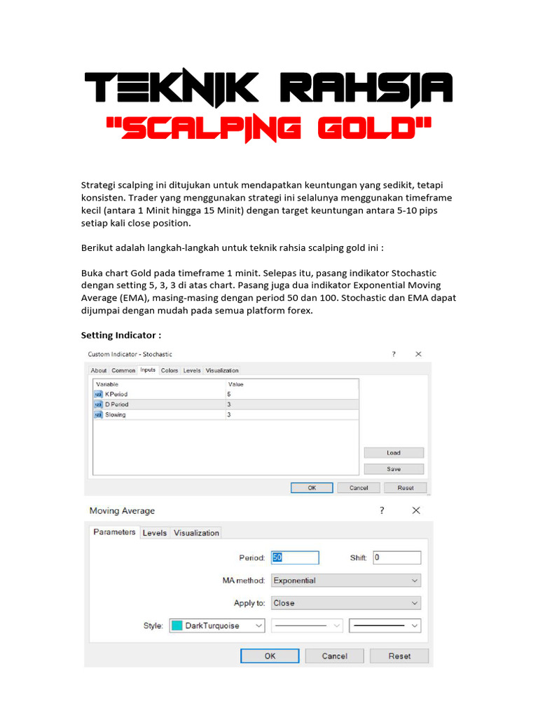 Teknik Scalping Gold (Pc@laptop) | PDF