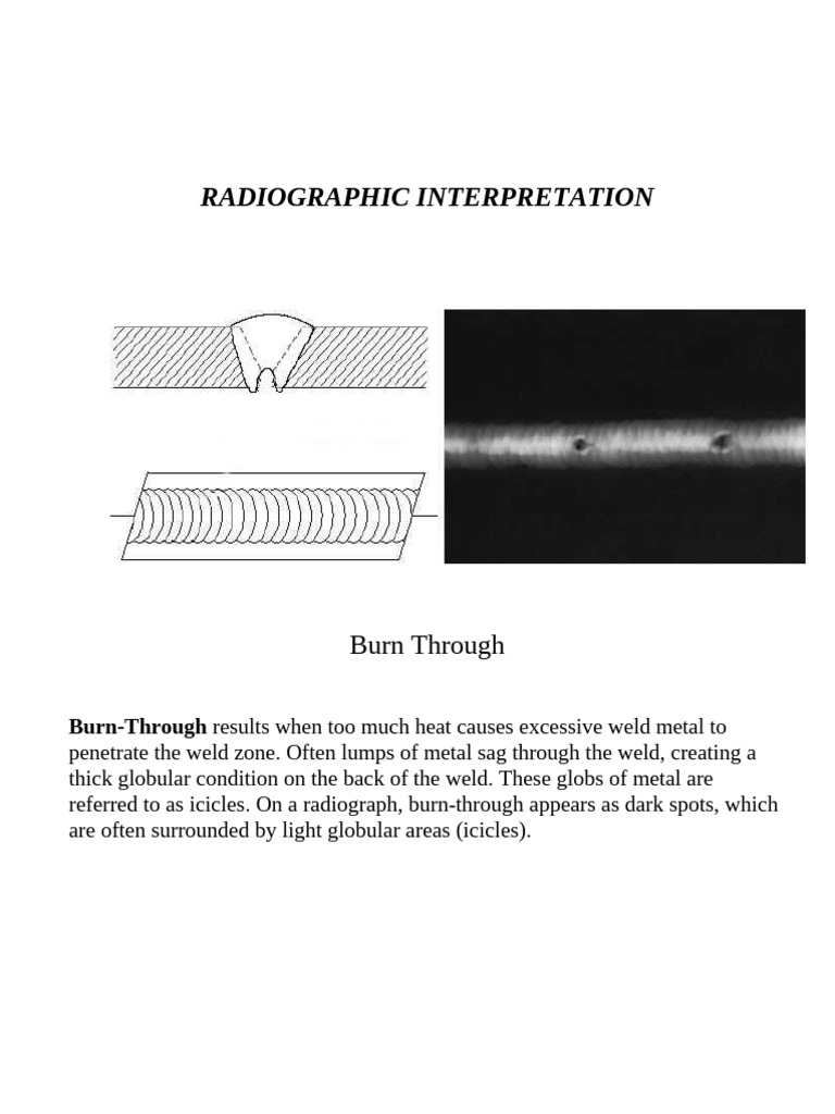 Radiographic Weld Defects Guide | PDF | Welding | Construction