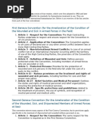 Geneva Conventions Protocol II Overview | PDF | Geneva Conventions | Treaty