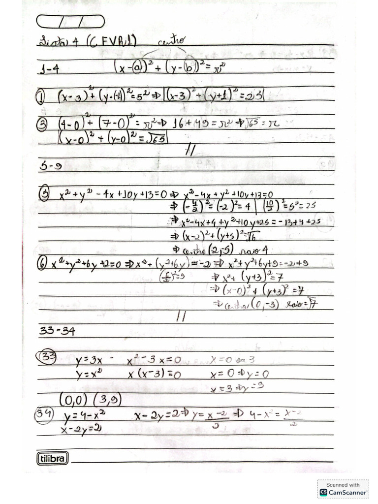 Calculo Lista 4 | PDF