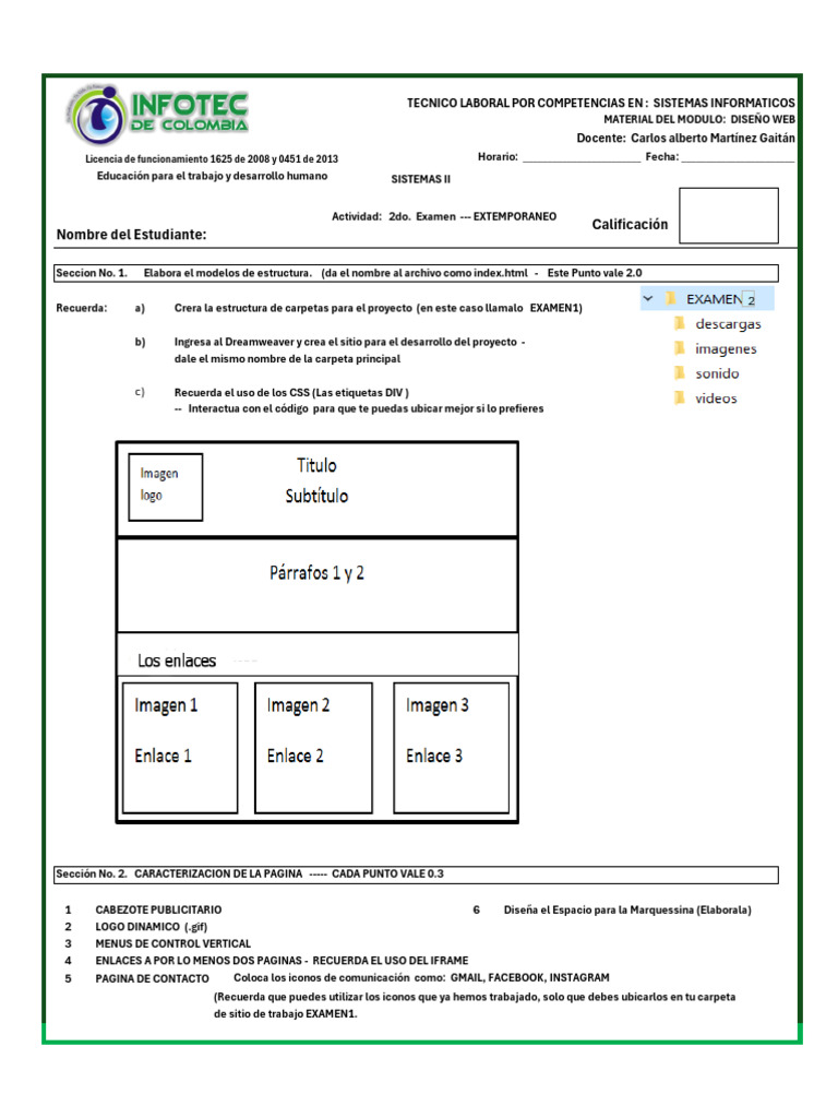 2do Exam Diseñoweb T2 | PDF