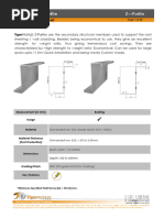 Metsec Purlins PDF | PDF
