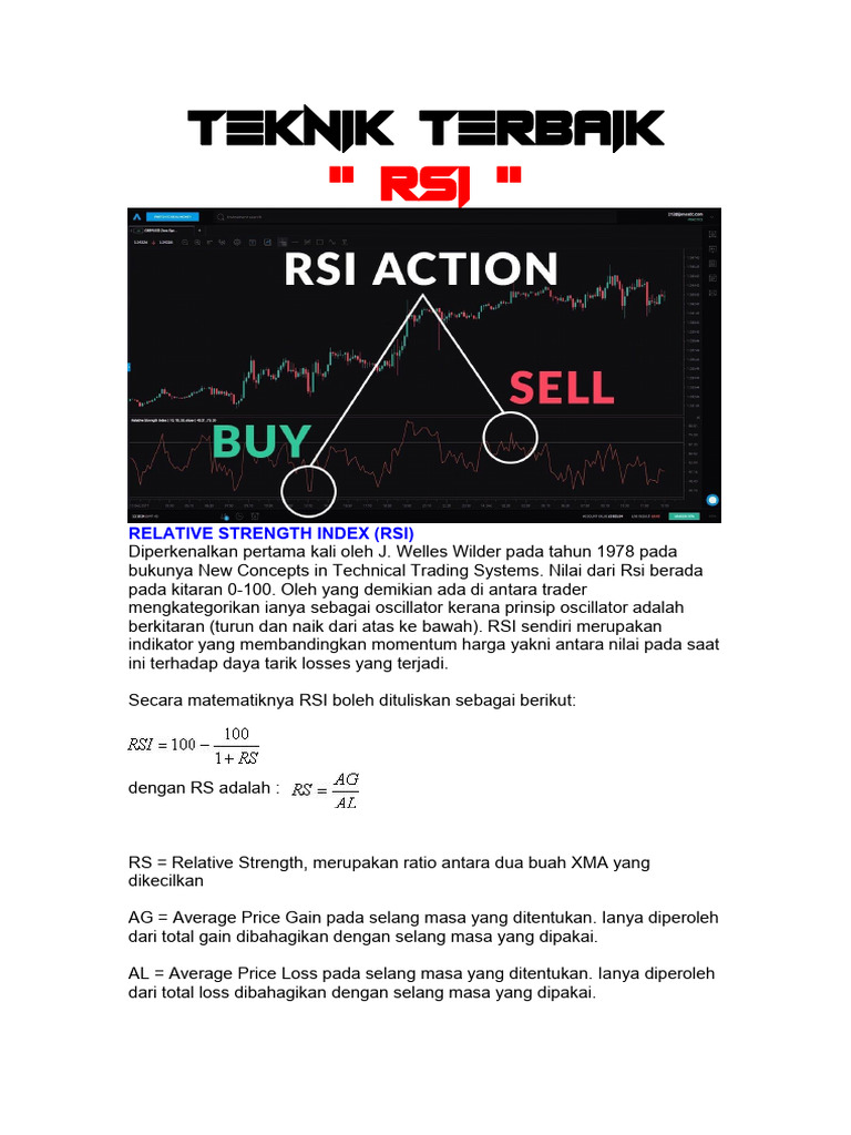 Panduan Setting RSI untuk Trader | PDF