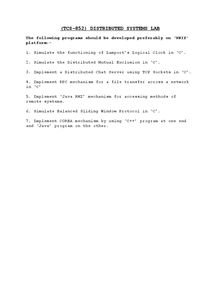 DS Lab | PDF | Software Development | Computer Networking