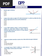 Class 10 Science Worksheet Light | PDF