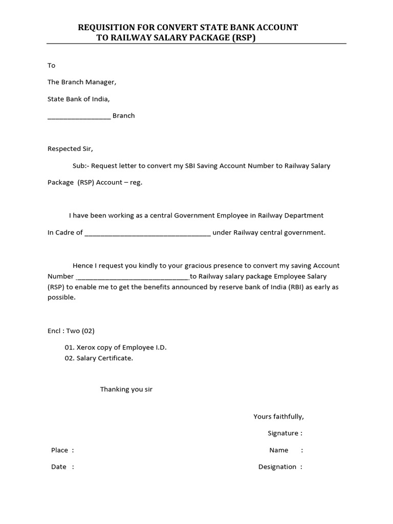 RSP Application | PDF