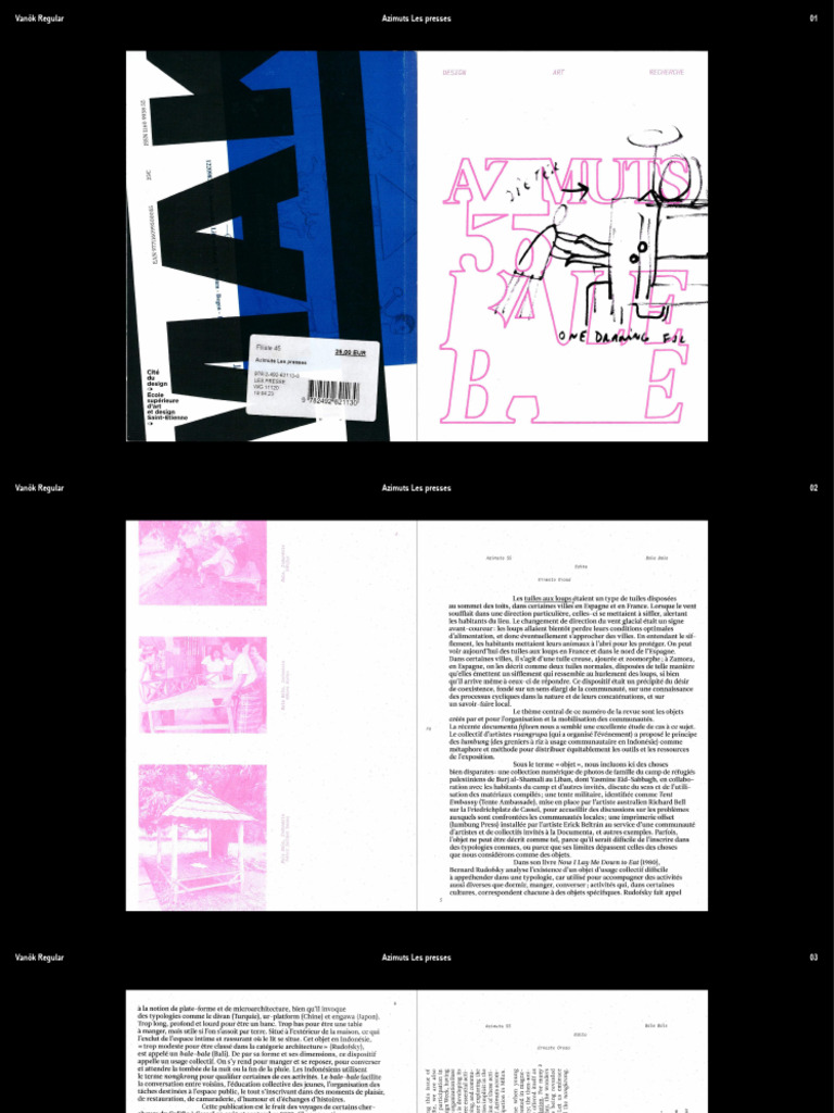 Azimuts Les Presses (Part 1) | PDF