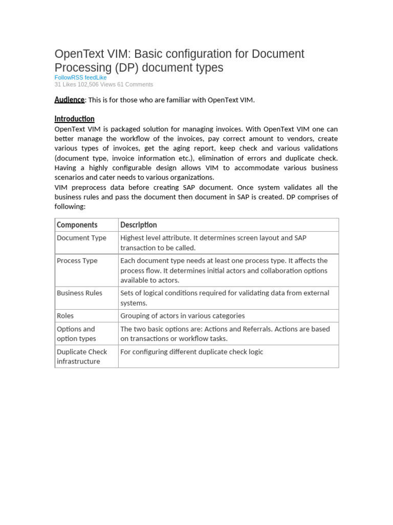 OpenText VIM | PDF | Software