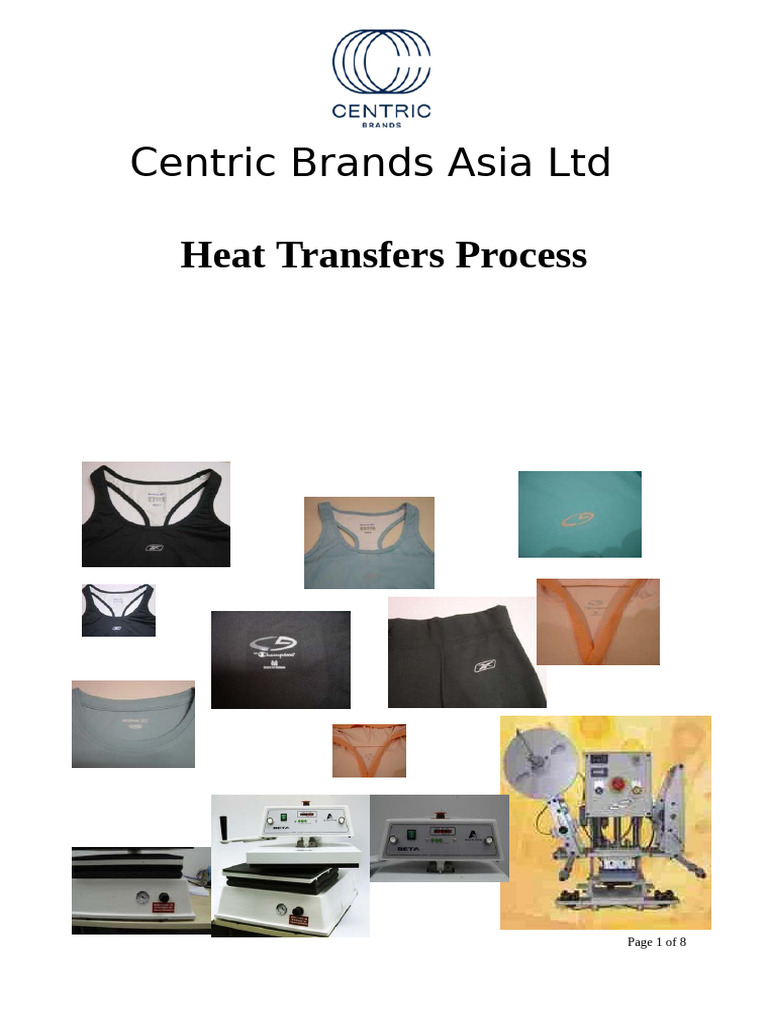 Heat Transfers Process Apr 2005 | PDF | Heat | Temperature