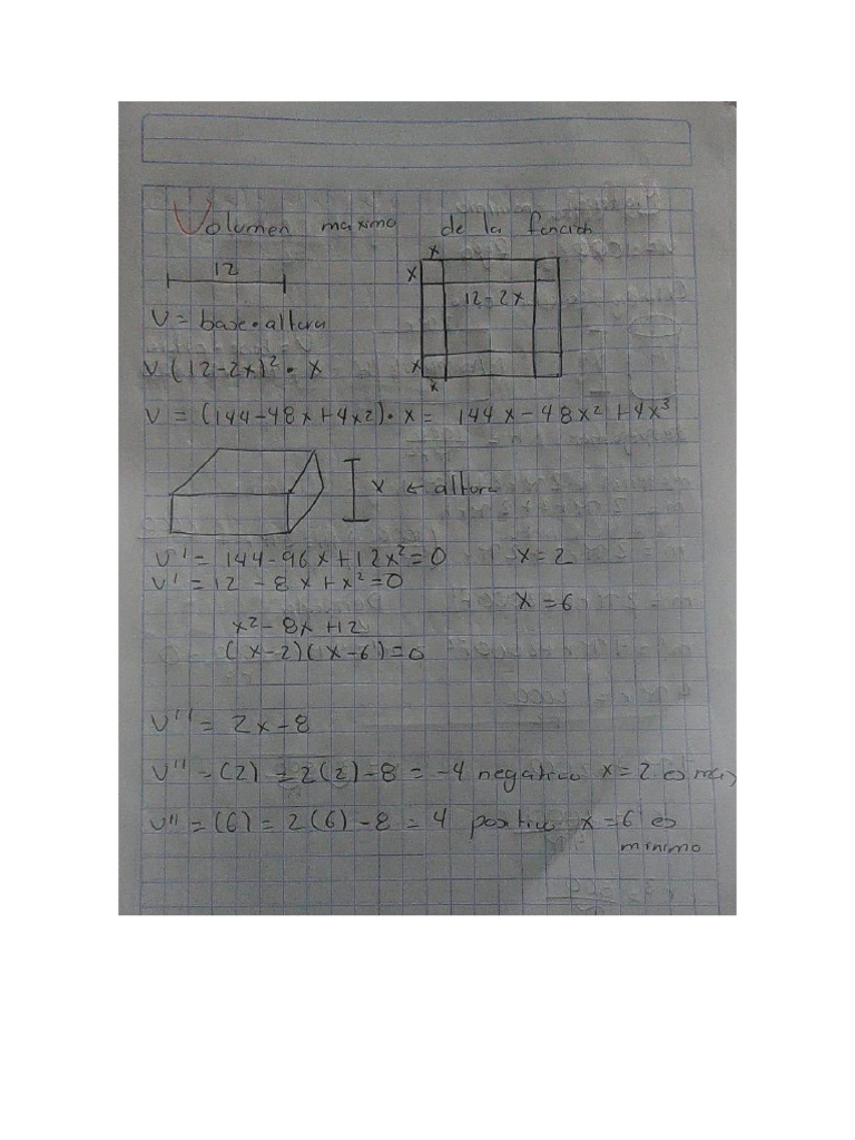 Calculo Ejercicios | PDF
