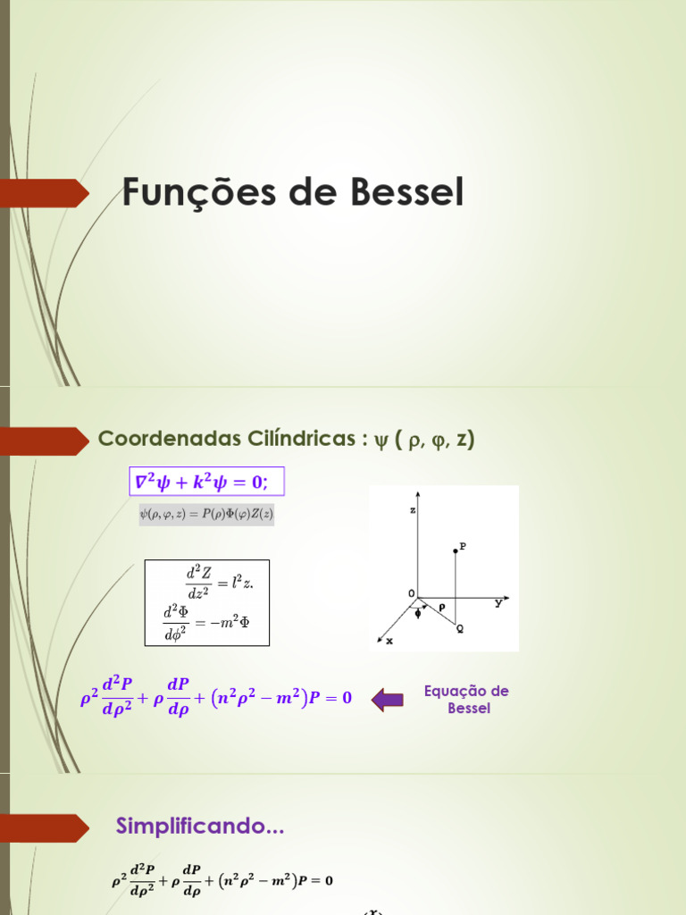 Função de Bessel | PDF | Equações | Objetos matemáticos
