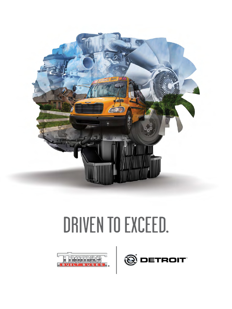Detroit dd5 dd8 Engine Brochure | PDF | Engines | Rotating Machines