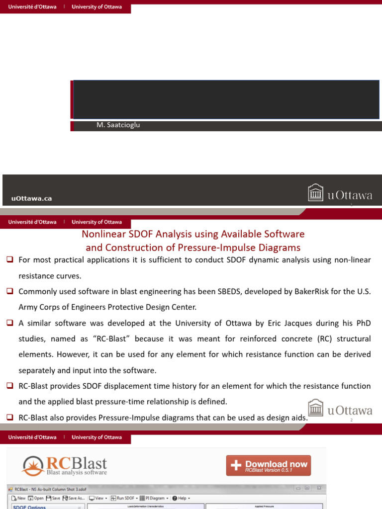 RC-Blast Software for Blast Analysis | PDF | Function (Mathematics ...