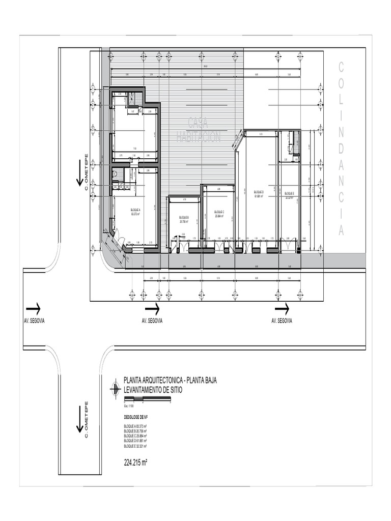 Levantamiento Sra Dulce Peralta Model | PDF