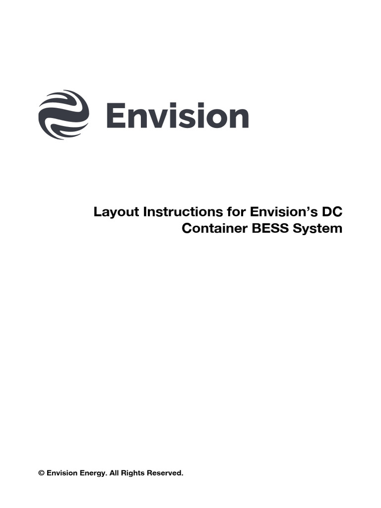 BESS System Layout Guide | PDF