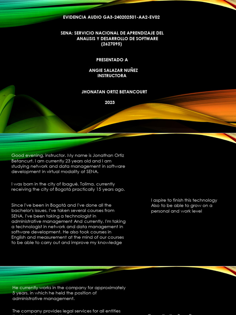 Evidencia Audio Ga3-240202501-Aa2-Ev02 | PDF