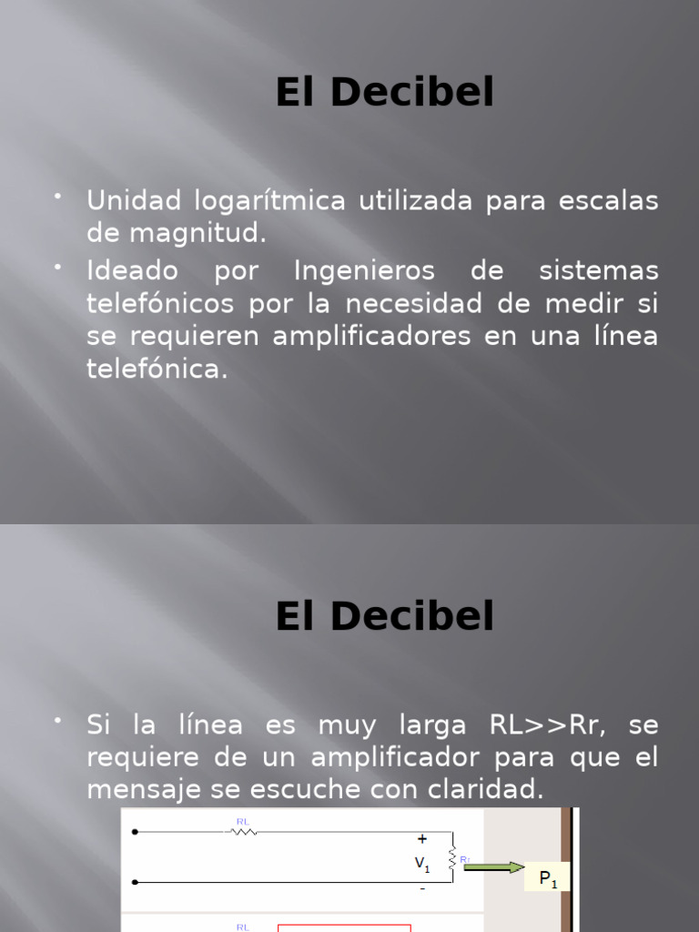 El Decibel | PDF