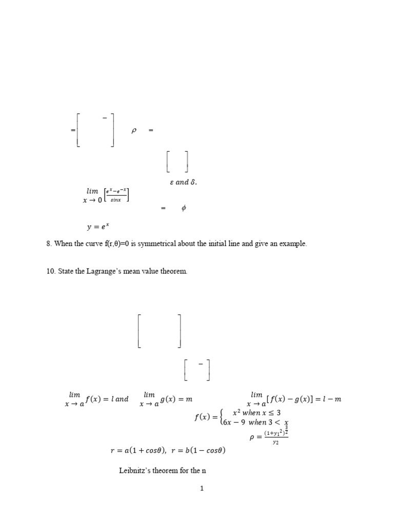 Model QP-2 | PDF | Matrix (Mathematics) | Function (Mathematics)