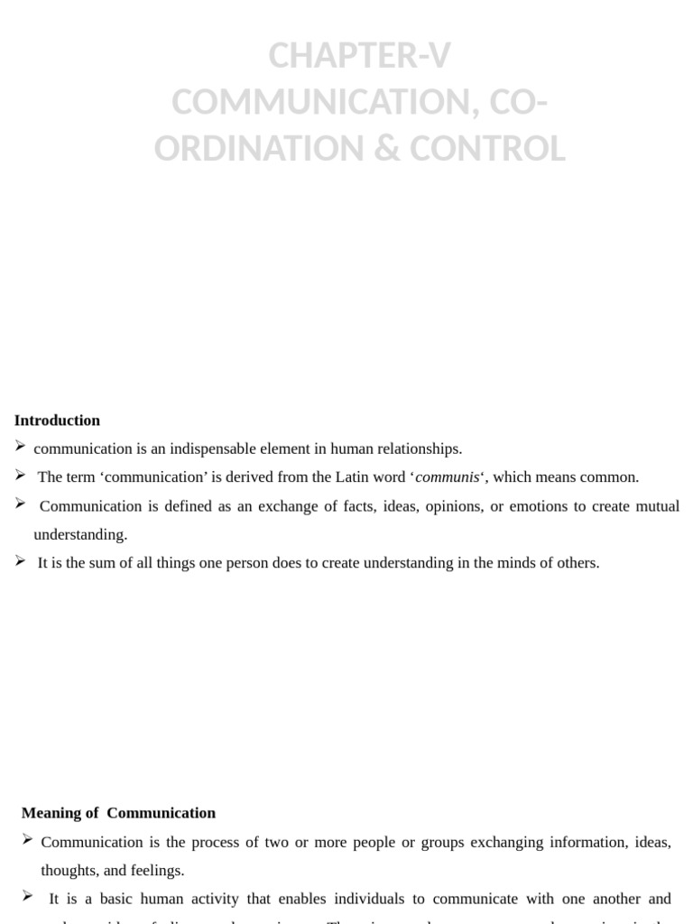 Importance of Communication in Organizations | PDF | Nonverbal ...
