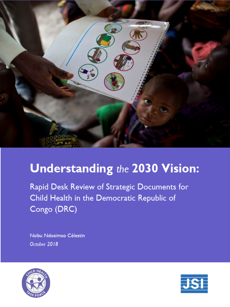 Child Health Strategies in DRC 2030 Vision | PDF | Development Aid ...