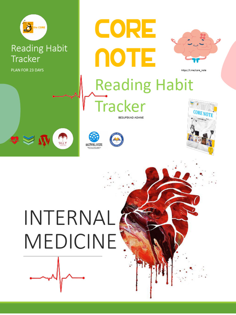 CORE NOTE - Reading Habit Tracker For Exit Exam | PDF | Pregnancy ...