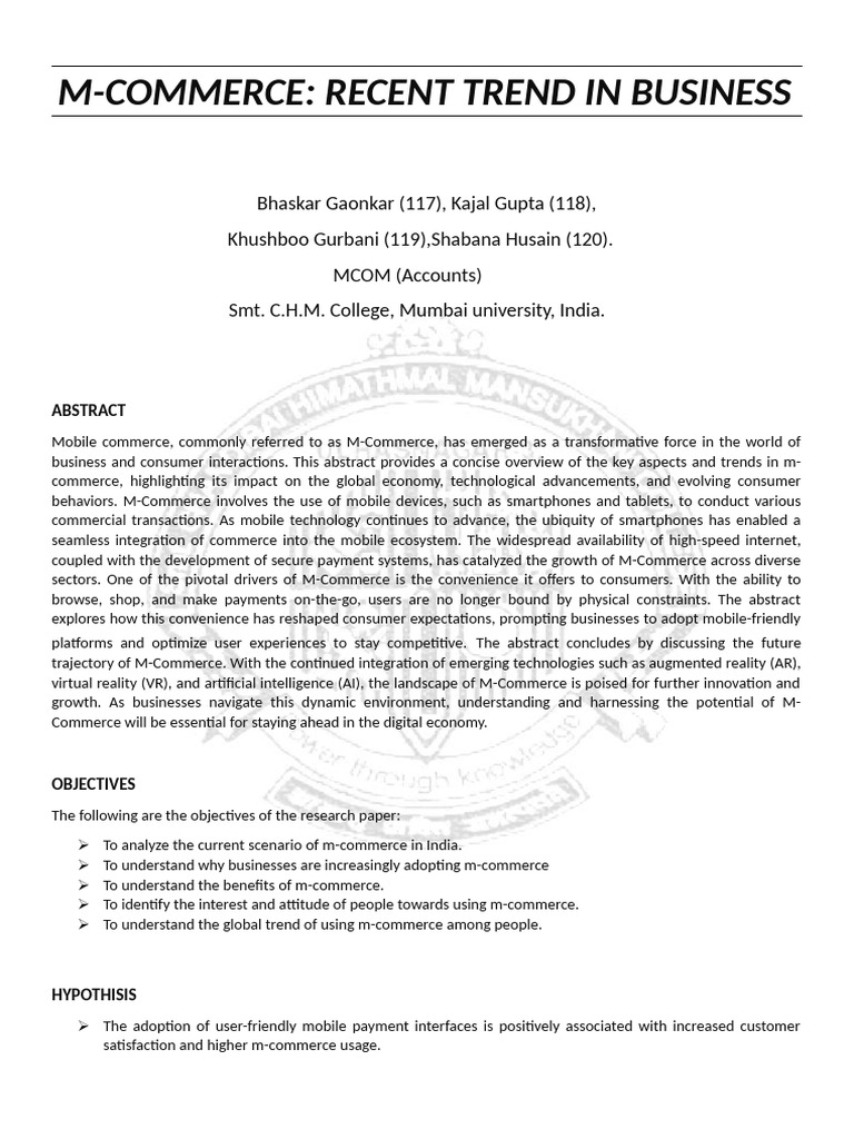 Research Paper (RM) Final | PDF | Mobile App | Augmented Reality