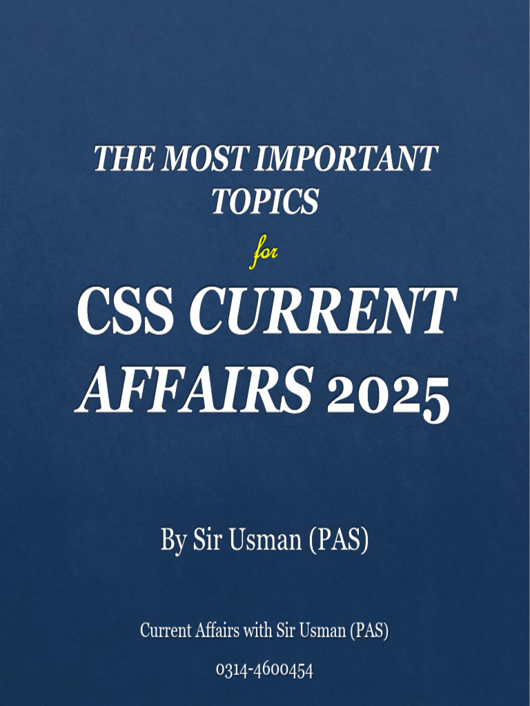 THE MOST IMPORTANT | PDF