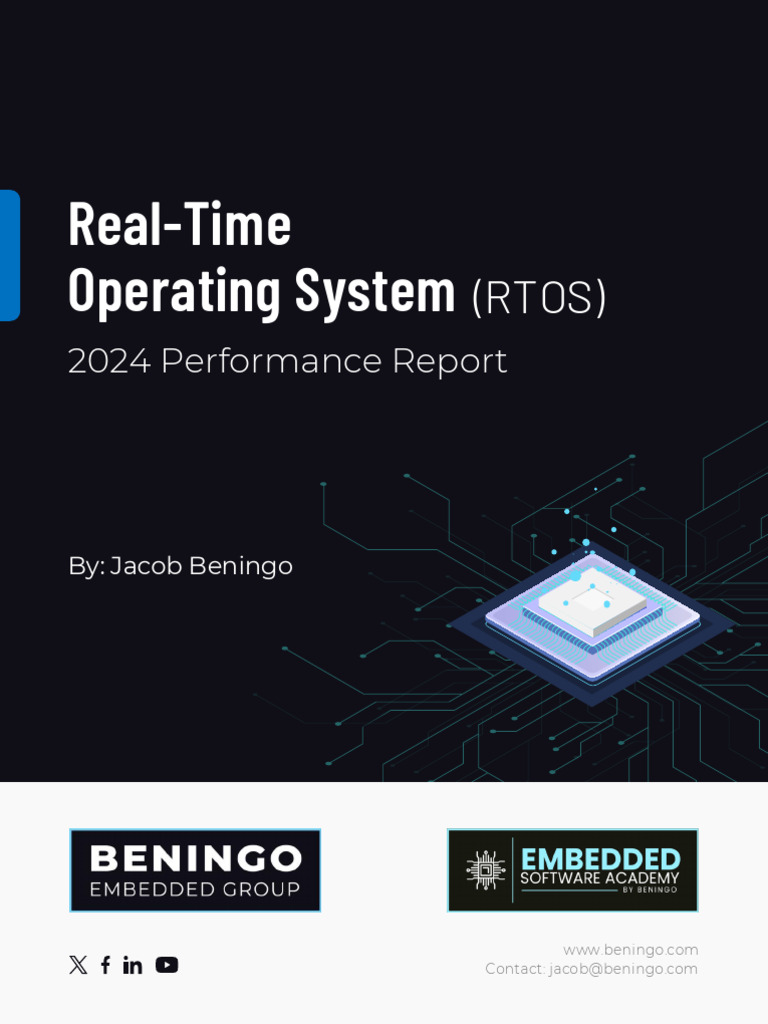 RTOS 2024 Performance Benchmark Report | PDF | Scheduling (Computing) | Embedded System