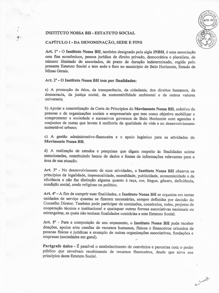 Estatuto Social | PDF