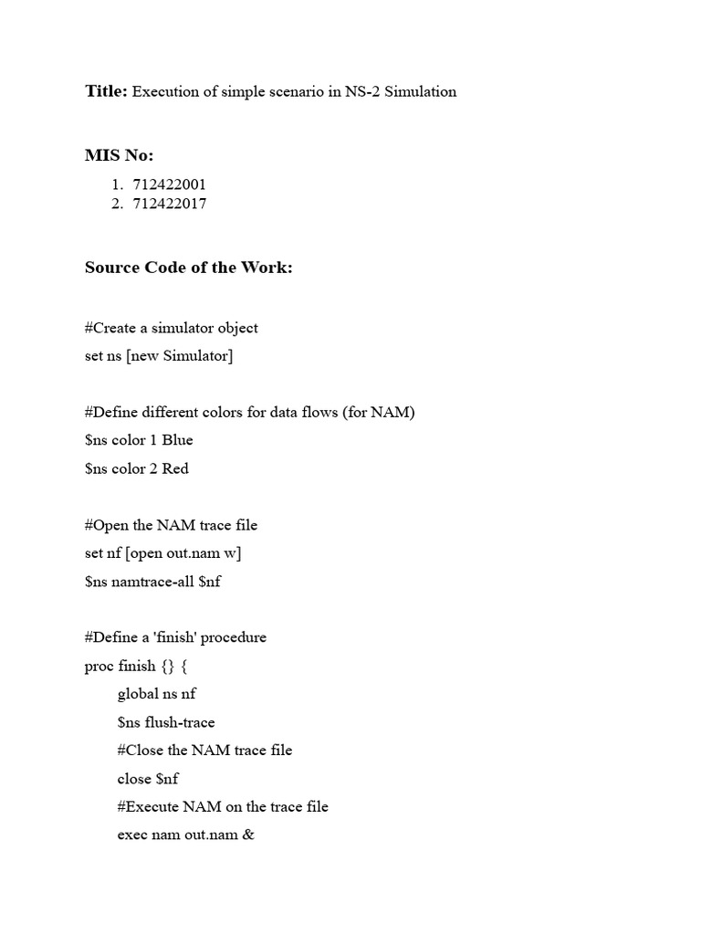 ACN Lab 4 | PDF | Network Congestion | Computer Network