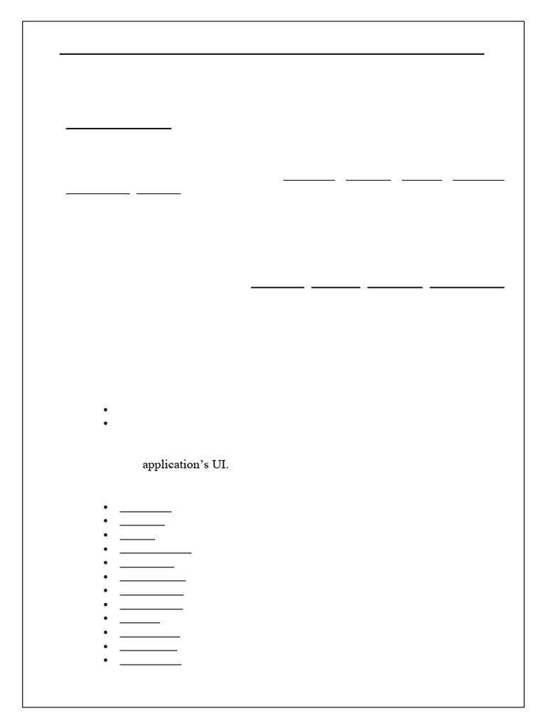 Important Subjective Questions MAD Mid-1 | PDF | Android (Operating System) | Parameter ...